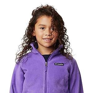 Columbia Baby Girls Benton Springs Fleece Jacket, Grape Gum, Medium