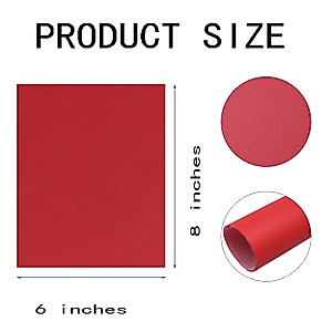 OZXCHIXU 22Pcs Faux Leather Sheets,Solid Grain Colors Leather Plain Texture Leather Soft PU Faux Leather Fabric Sheets for Earrings,Wallet,Making DIY Craft,Hair Accessories DIY Projects 8X6inches