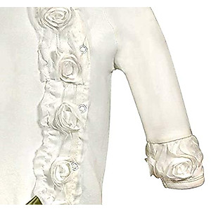 Stephan Baby Girl's Night Out Gown and Cap Set, White, 0-6 Months