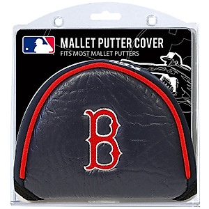 Team Golf MLB Boston Red Sox Golf Mallet Putter Cover Golf Club Mallet Putter Headcover, Fits Most Mallet Putters, Scotty Cameron, Daddy Long Legs, Taylormade, Odyssey, Titleist, Ping, Callaway