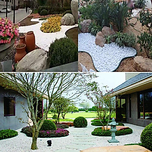 Wgwioo Plastic Lawn Edging Coil Roll, Landscape Terrace Board, Stones Fences Paths Gravel Grass Barrier,Green,10cm x 2m