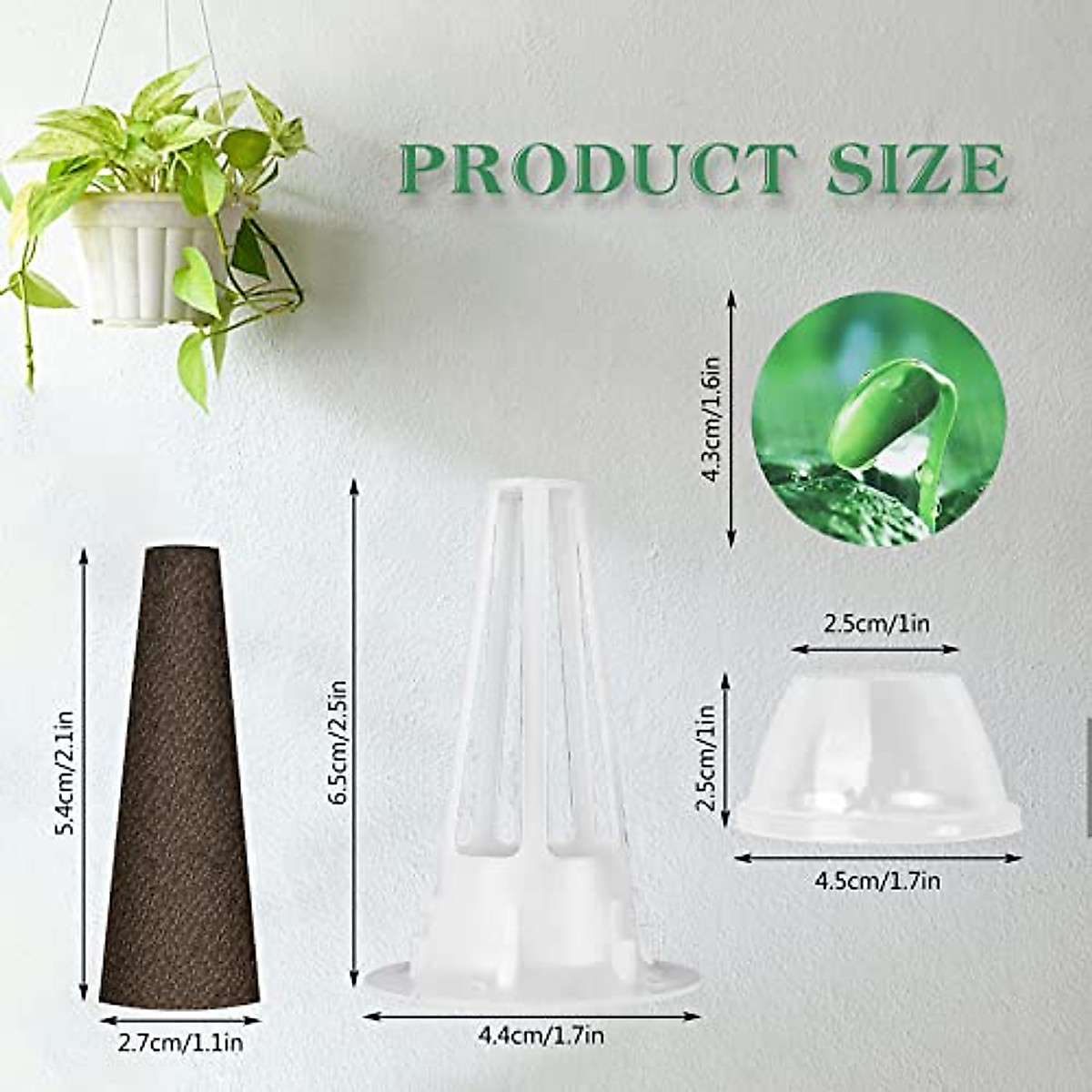 Kweiugfi Hydroponic Garden Supplies Accessories,Gardening System Indoor Outdoor,Seed pod kit 50 Pieces Grow Baskets,Transparent Insulation Lids, Plant Grow Sponges,Labels for Seed Starting System
