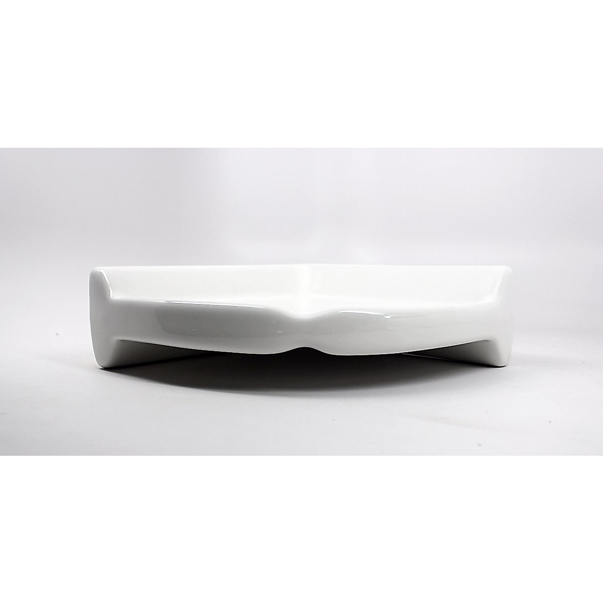 Squarefeet Depot BA780 DALTILE Corner Shower Shelf Wall Accessory White 8-1/2"x8-1/2 (THINSET OR Adhesive Mount, NO Need for Hardware)