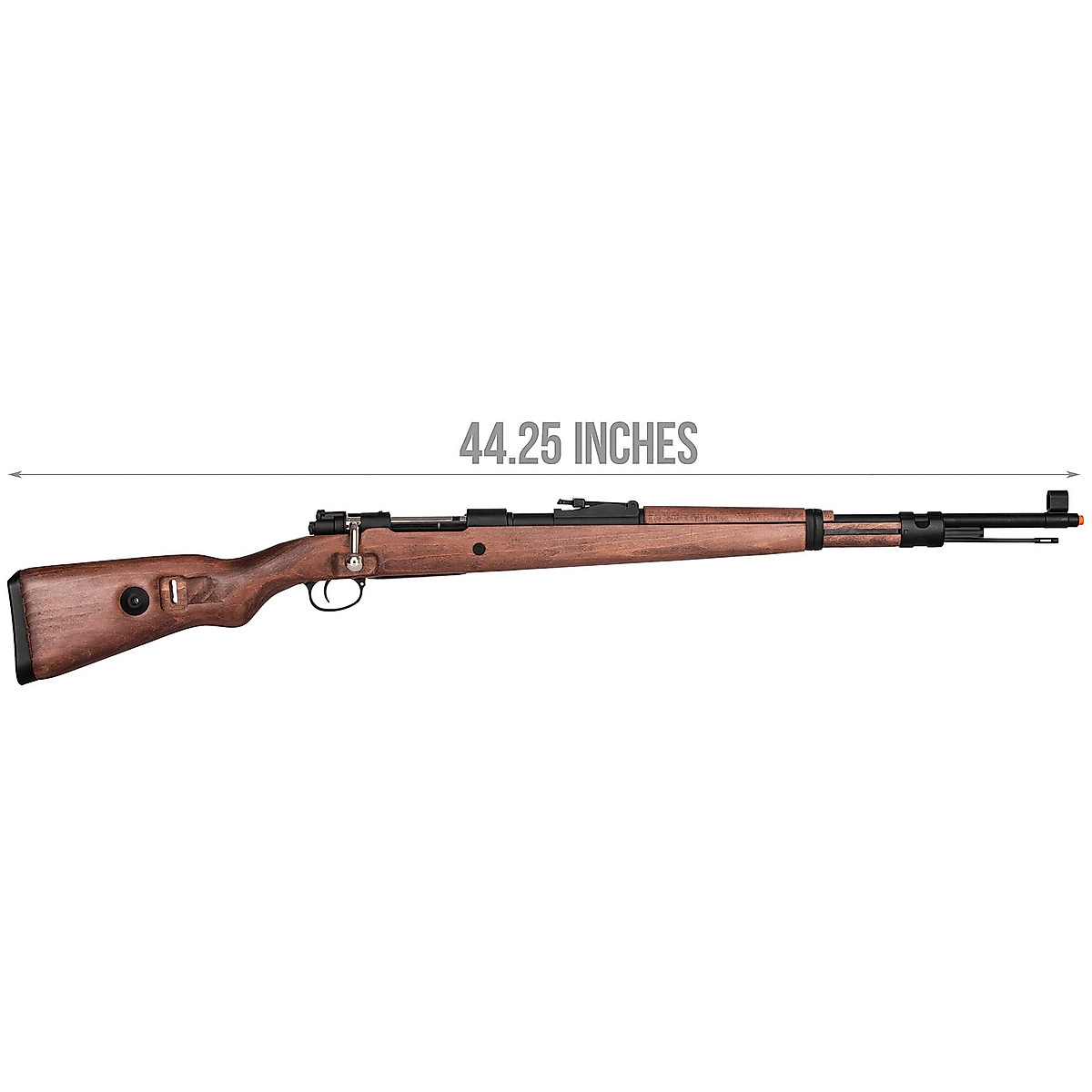 Kar 98K WWII German Infantry Realistic Cycling Bolt Action Airsoft Rifle- Real Wood