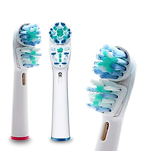 Replacement Brush Heads for Braun Dual Clean Oral-B Electric Toothbrush, Vitality Floss Action, Genius, Smart Series Pro, Triumph, Advance Power & Kids Toothbrush - 8 Pack