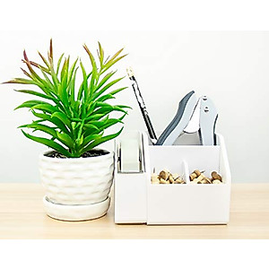 Bostitch Office EZ Squeeze One-Hole Punch, 10 Sheet Capacity, Lightweight, Gray/Blue (2402)