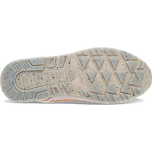 Saucony Unisex Adult Shadow 6000 Running Shoes, White/Orange, 12 Women/10.5 Men