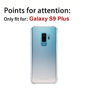 WOWTIFY Custom Phone Case for Samsung Galaxy S9 Plus,Personalized Multi-Picture Collage Photo Phone Cases,Customized Phone Cover for Birthday Xmas Valentines Friends Her and Him, Clear Soft Case