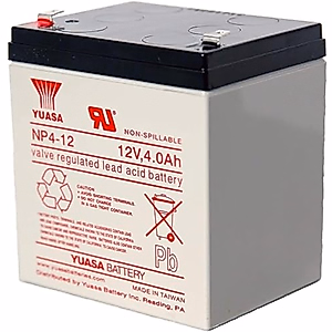 YUASA Battery NP4-12 12 V 4AH Battery