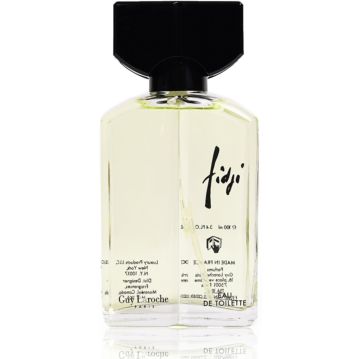 Fidji by Guy Laroche Eau de Toilette Spray Fragrance for Women - Top Notes of Ylang Ylang, Hyacinth, Lemon - Heart Notes of Clove, Jasmine, Rose - Base Notes of Sandalwood, Patchouli, Musk - 1.7 oz