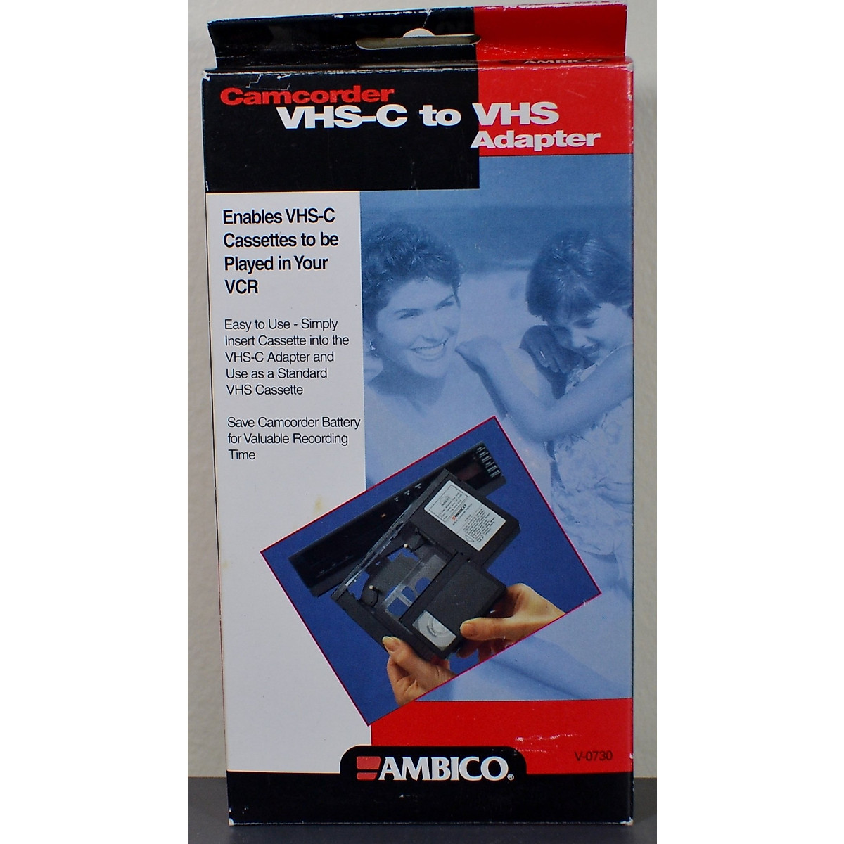 Ambico VHS-C to VHS Adapter