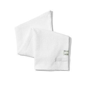 CROWN AFFAIR - The Towel - Special Microfiber Hair Towel, Oversized for Optimal Drying, White