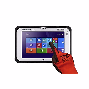 Panasonic Toughpad FZ-M1 MK2, 7 Inch WXGA 10-Pt MultiTouch, Intel Core m5-6Y57 1.10GHz, 8GB, 256GB SSD, 4G LTE, Barcode Reader, Bridge Battery, Webcam, Windows 10 Pro