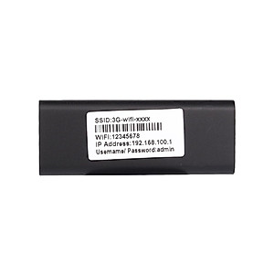 Portable 3G / 4G WiFi Router, 150Mbps Data Speed, Compatible with 400 + USB 3G Modems, Automatic Dial - Up, Plug and Play