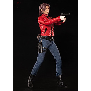 HiPlay 1/6 Scale Female Seamless Action Figure Set- Zombie Killer, Head+Costume+Accessory Full Set - 12 inch Super Flexible Figure Doll Set SET-021