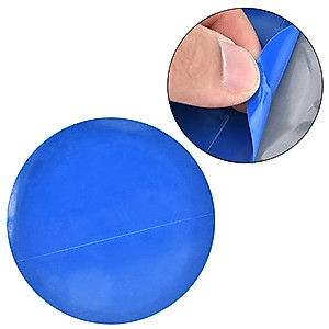 Tire Repair Patch, 80Pcs/Box 58mm Car Round Rubber Tire Tyre Puncture Repair Patch Fast Repair Cold Patch Tubeless Patches