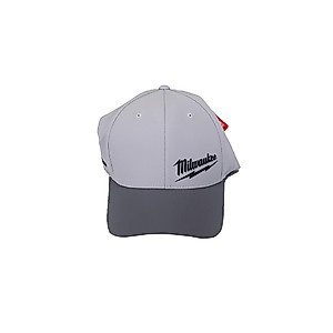 Milwaukee 507G-LXL Large/Extra Large Gray Fitted Hat