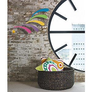 Flowing Rhythm Rainbow Hanging Mobile - 18 Inches - Handmade in Denmark by Flensted