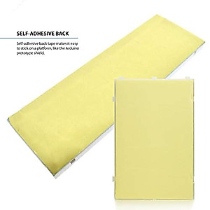 Deke Home 4 Solderless Breadboard Kit. 2x830- large +2x400-small. Arduino Bread board for Proto Shield electronic distribution circuit. Connecting mini blocks boards raspberry pi jumper wires circuits