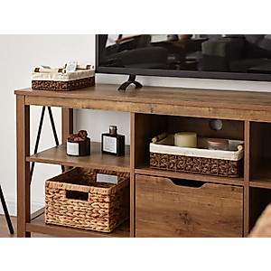 StorageWorks 3-Section Wicker Baskets + StorageWorks Open Home Storage Wicker Baskets