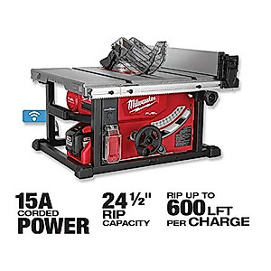 Milwaukee 2736-20 M18 FUEL ONE-KEY 8-1/4 in. Table Saw, Tool Only - Battery and Charger NOT Included