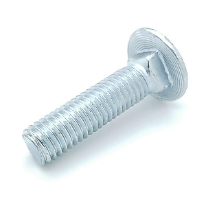 Ten (10) 1/2-13 x 2" Long Carriage Bolts Set w/Nuts & Washers (BCP346)