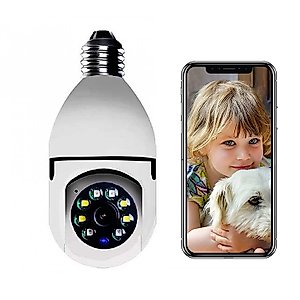 1080P Outdoor HD Night Vision Light Plug 360° Panoramic Surveillance Camera Smart Security WiFi Wireless Camera