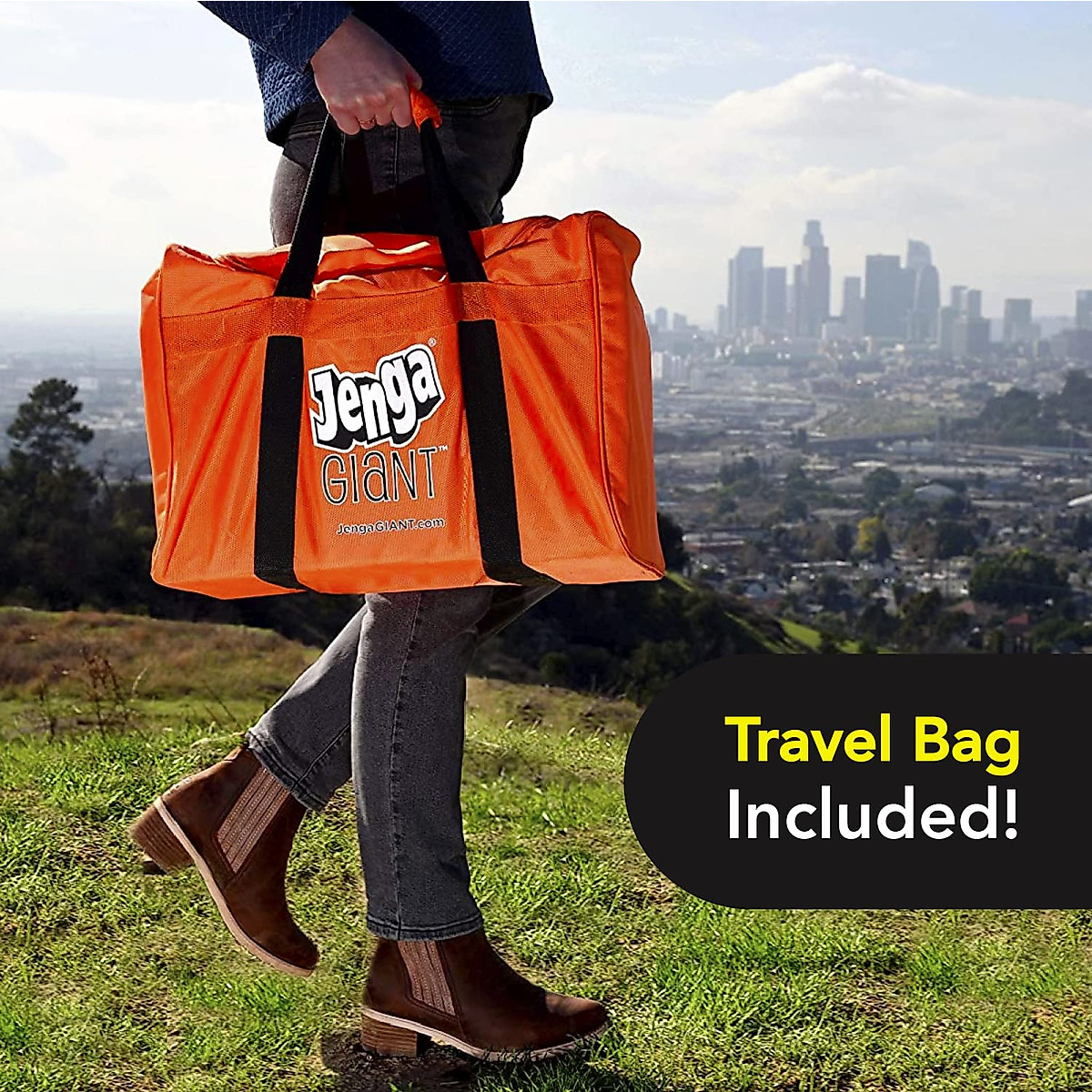 Jenga Giant - Stacks to Over 4 Feet - Officially Licensed - JS6