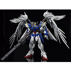 Bandai Hobby Hi-Resolution Model 1/100 Wing Gundam Zero EW Gundam Wing: Endless Waltz Model Kit Figure