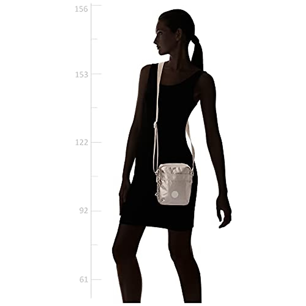 Kipling womens Hisa Crossbody Bag, Metallic Glow, One Size