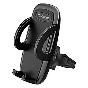 Cellet Car Air Vent Phone Holder Mount – Universal Car Air Vent Phone Mount, Hands Free Cradle Compatible for iPhones Samsung Galaxy Note Google Pixel Moto