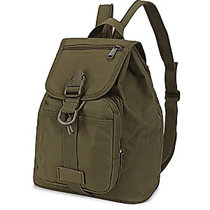 Mochila Military Cool Mochila Military Cool Mini Army Green Backpack Water Resistant Backpack for Mens Bookbags 10L