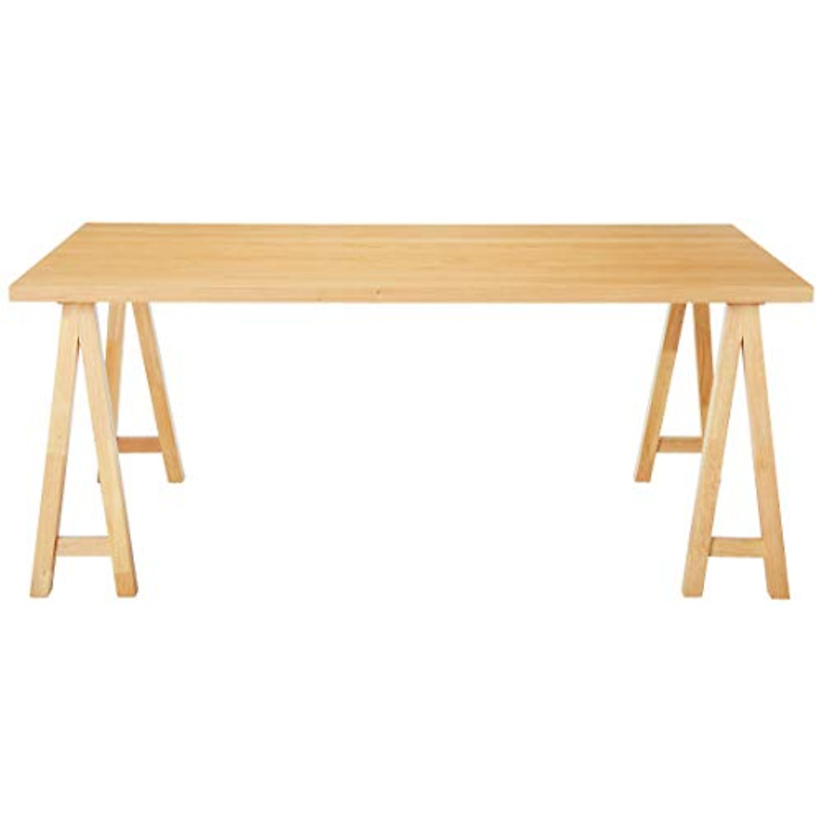 Christopher Knight Home Sabine Farmhouse Wood Dining Table, Natural Oak Finish