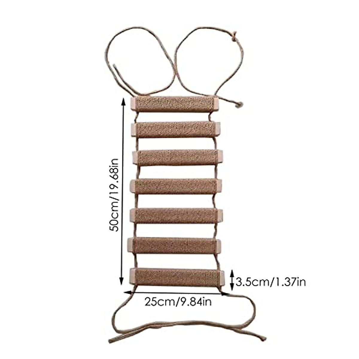 MGWYE Cat Rope Bridge Rope Ladder Cat Toy Cat Climbing Ladder Cat Climbing Frame Rope Ladder Cat Accessories