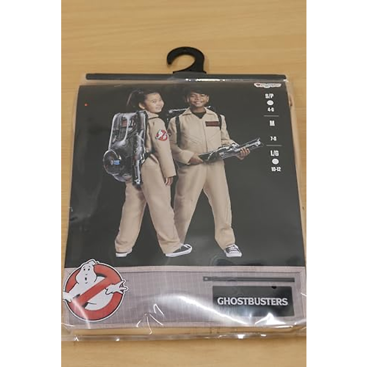 Disguise Ghostbusters Costume for Kids, Official Ghostbusters Classic Jumpsuit with Proton Pack Accessory, Child Size Large (10-12)