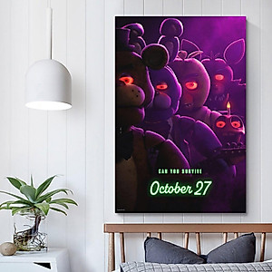 Anime Cartoon 2023 Movie Poster Cool Wall Decor Art Print Poster Suitable for Room Aesthetic - Matte Canvas Poster 12x18inch(30x45cm) Unframe-style