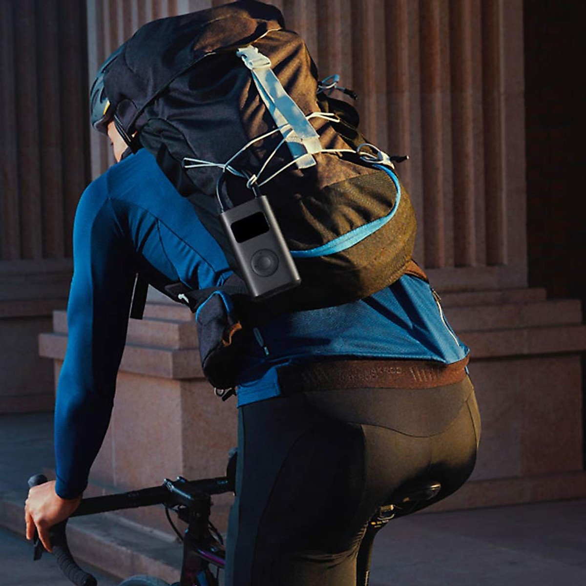 Xiaomi Portable Electric Air Compressor 1S, Tire Inflator Electric Air Pump for Car Tires, 150 PSI Tire Pump, Cordless Tire Inflation with Digital Tire Pressure Detection for Car, Bike, Ball