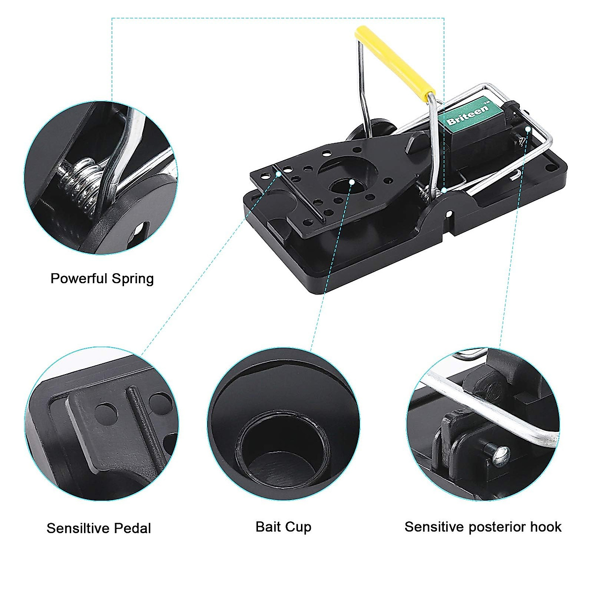 Mouse Trap Mice Trap That Work Human Power Mouse Killer Mouse Catcher Quick Effective Sanitary 12 Pack