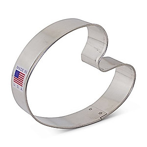 Paint Palette Cookie Cutter, 3.5" Made in USA by Ann Clark