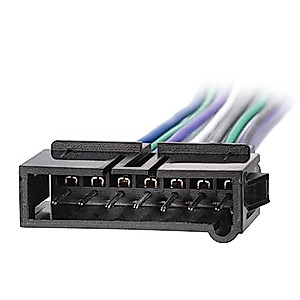 Bingfu Car Stereo Radio Wiring Harness for Select 74-06 Dodge Avenger Charger D350 Dynasty Neon Omni Ram Stratus Aftermarket Stereo Installation Wire Harnesses Adapter XA61