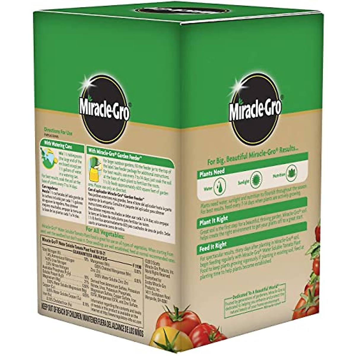 Miracle-Gro Water Soluble Tomato Plant Food
