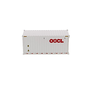 20' Dry Goods Sea Container OOCL White Transport Series 1/50 Model by Diecast Masters 91025 B