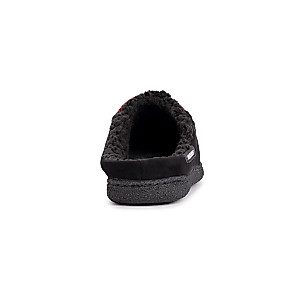 MUK LUKS Men's Staughton Slipper, Black, 13