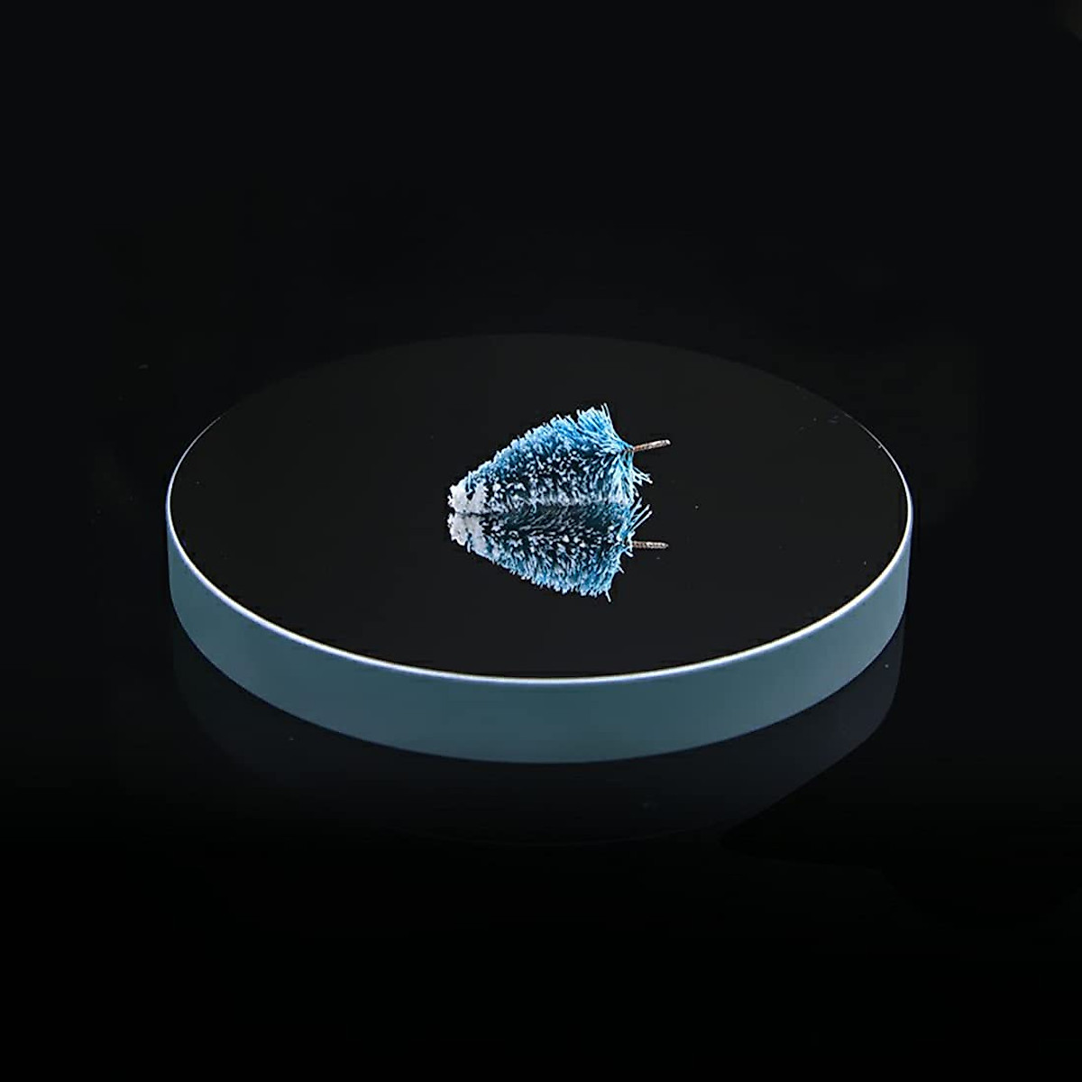 Yamix D203F1600 Reflector Primary Mirror and Secondary Mirror, 203mm Diameter 1600mm Focal Length Primary Mirror, 35mm Diameter Secondary Mirror, DIY Astronomical Telescope Mirror Kit