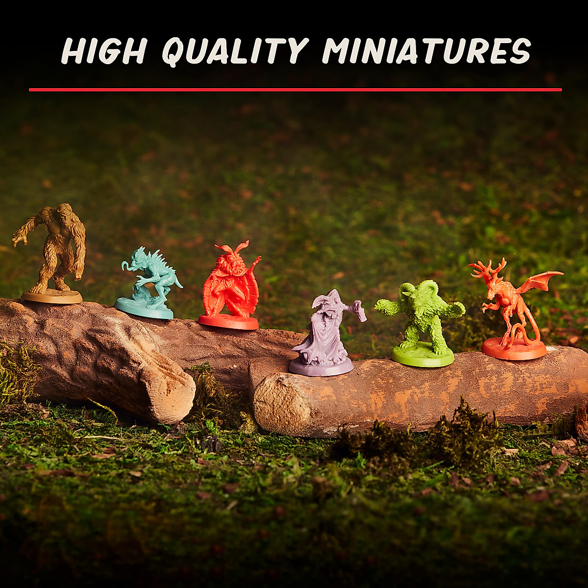 Ravensburger Horrified: American Monsters Strategy Board Game - Engaging and Scalable Gameplay | Classic Cryptids Adventure | Perfect for Family Game Nights | Ages 10 & Up