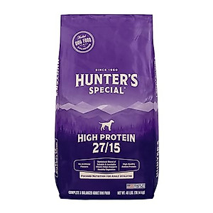 Hunters Special Hi Protein Dog Food 27/15, 40 lbs.