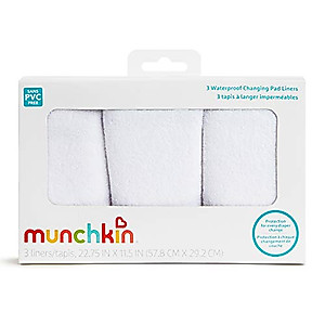 Munchkin® Waterproof Changing Pad Liners, 3 Count