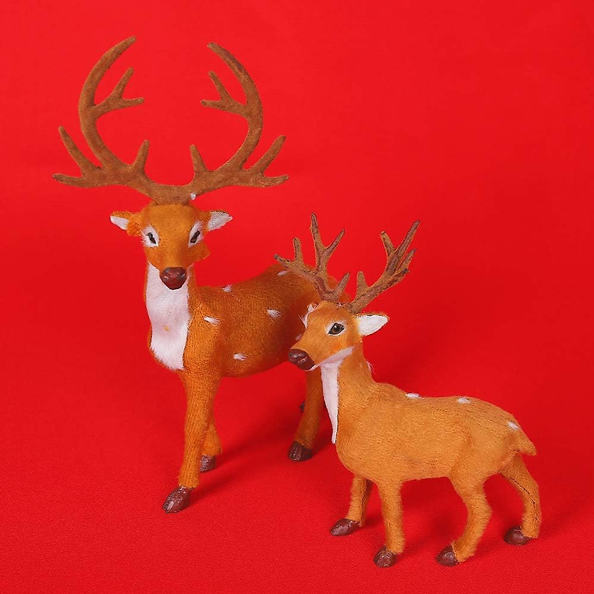 GFCC 6FT x 10FT Red Polyester Backdrop Curtain for Wedding Party Banquet,Fabric Backdrop