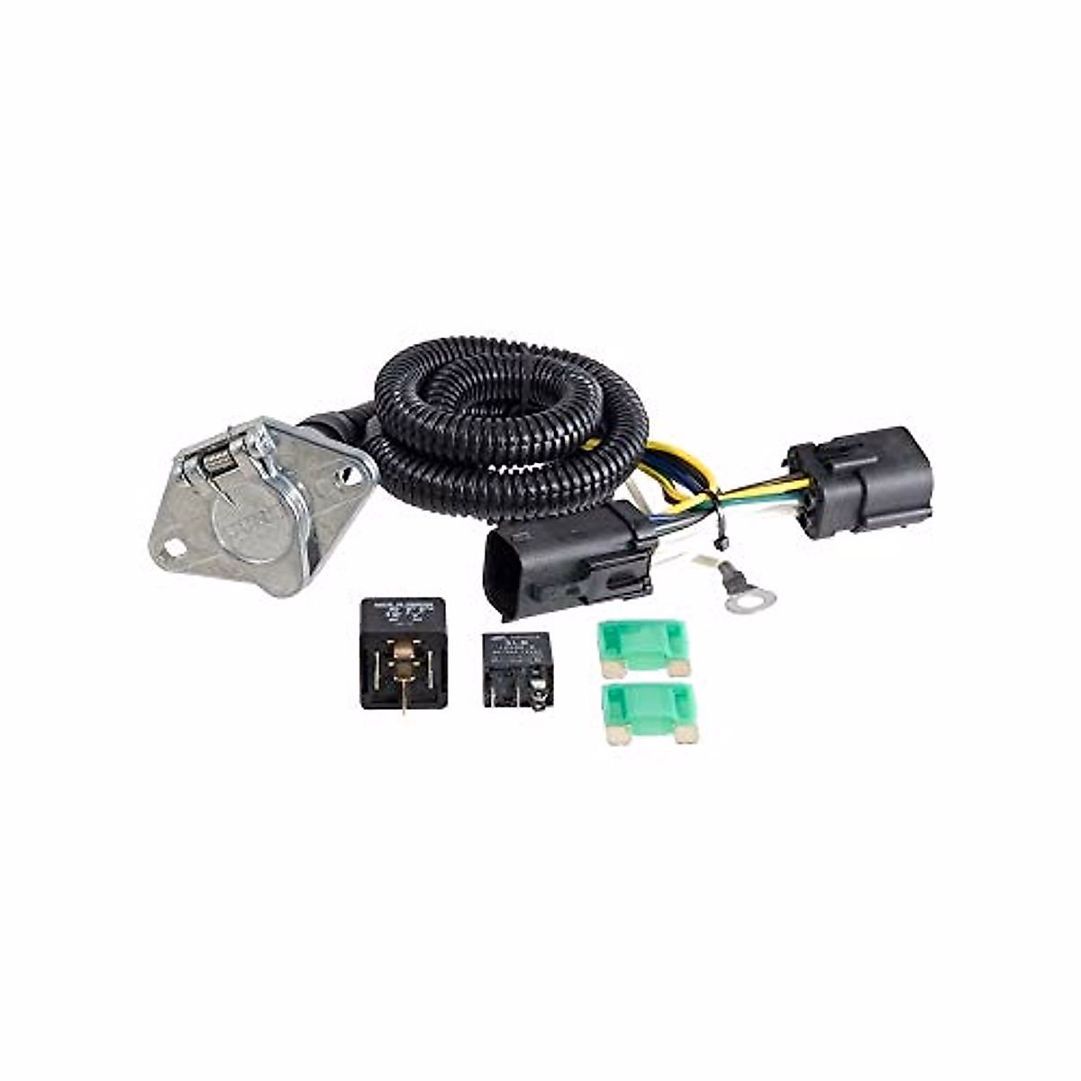 CURT 55528 Vehicle-Side Custom 4-Pin Trailer Wiring Harness, Fits Select Hyundai Tucson , Black