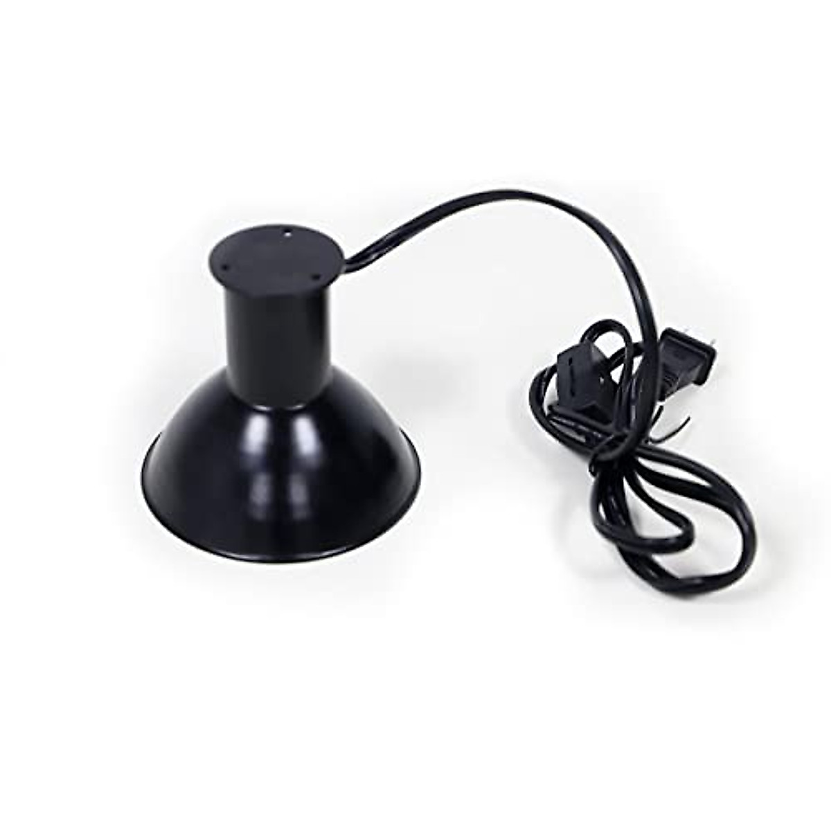 Carolina Custom Cages Reptile Mini-Ceramic Heat Emitter Dome Fixture with 54" AC Cord and Switch